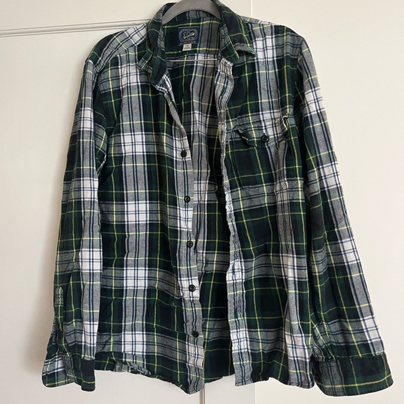 J. Crew | Shirts | Mens Medium J Crew Plaid Shirt | Poshmark